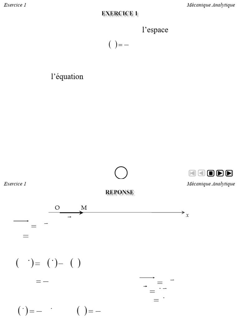 Correction Exo Analytique | PDF