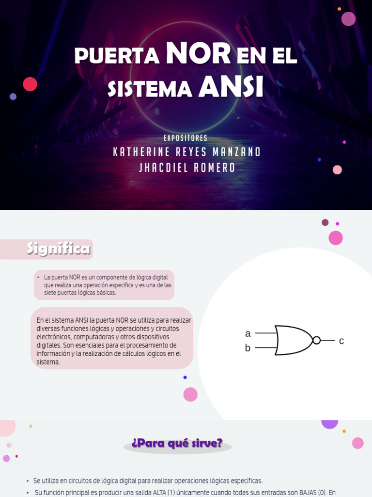 Puerta Nor en El Sistema Ansi | PDF