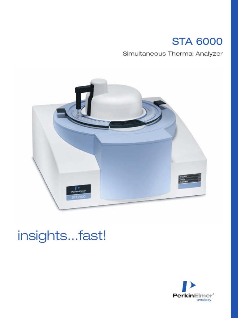 Sta 6000 | PDF | Differential Scanning Calorimetry | Thermal Analysis