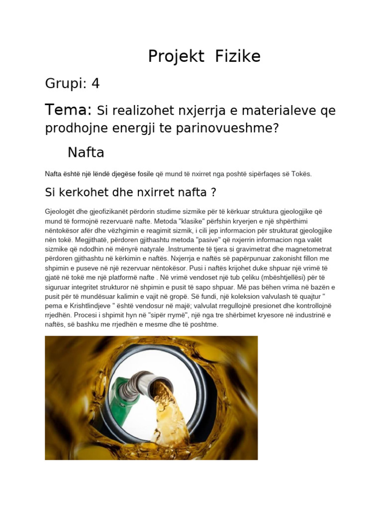 Projekt Fizike | PDF