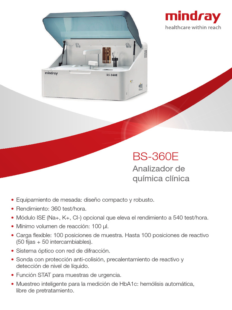 Analizador de Química Clínica | PDF