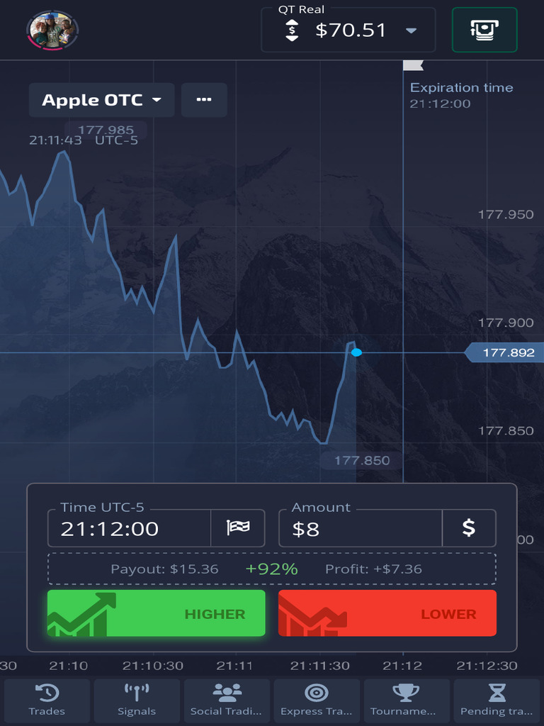 Quick Trading Real Account Pocket Option | PDF
