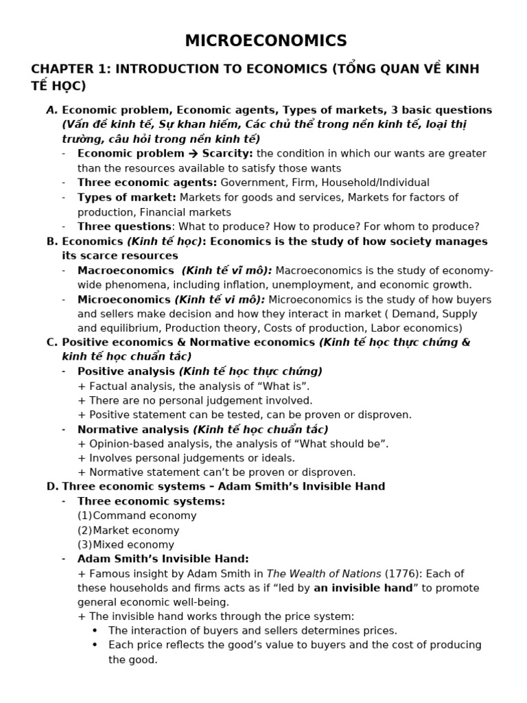 MICROECONOMICS | PDF