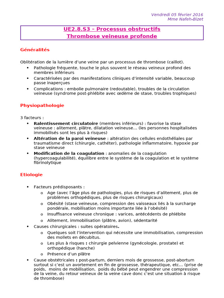 Embolie Pulmonaire Cours Ifsi _ Embolie Pulmonaire Fiche Ide – BUFUUN