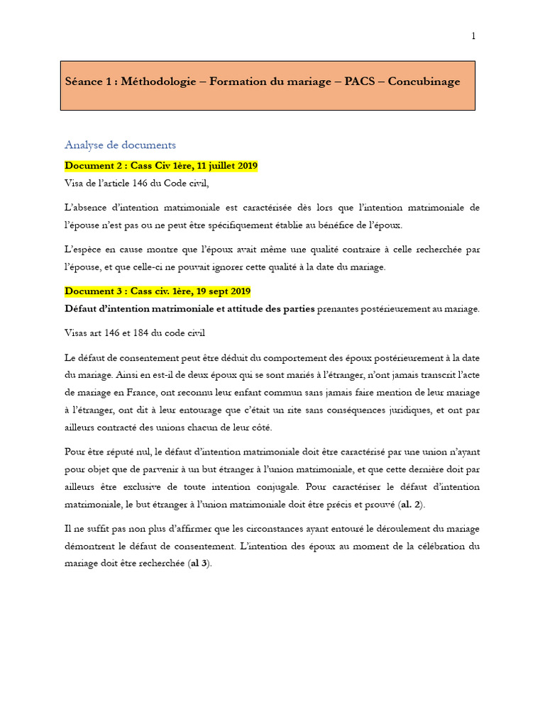 SÃ©ance - 1 - 2024 (1) - 1 | PDF