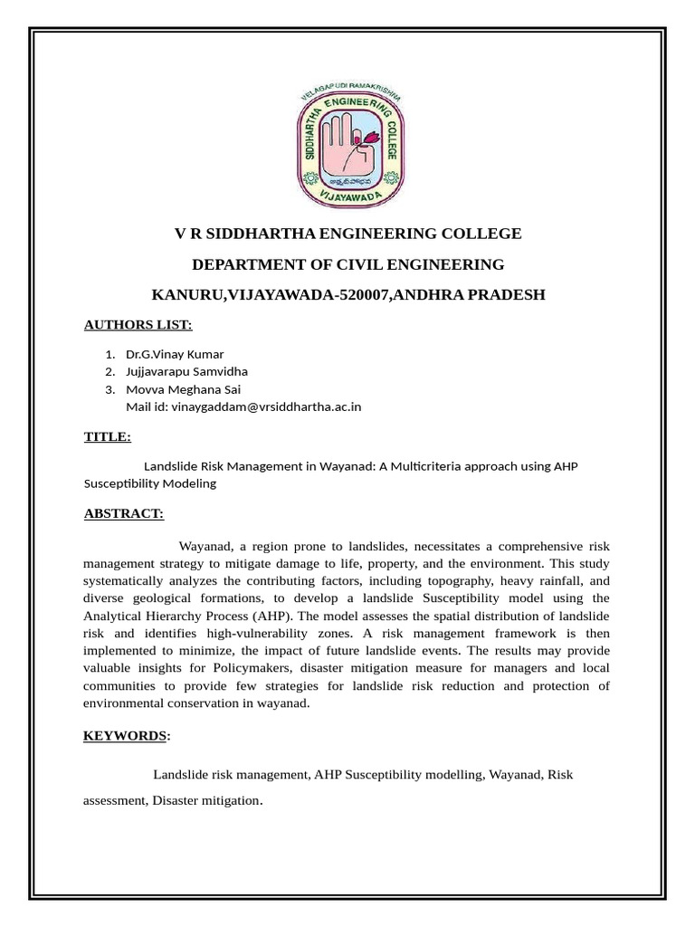 Project Abstruct | PDF