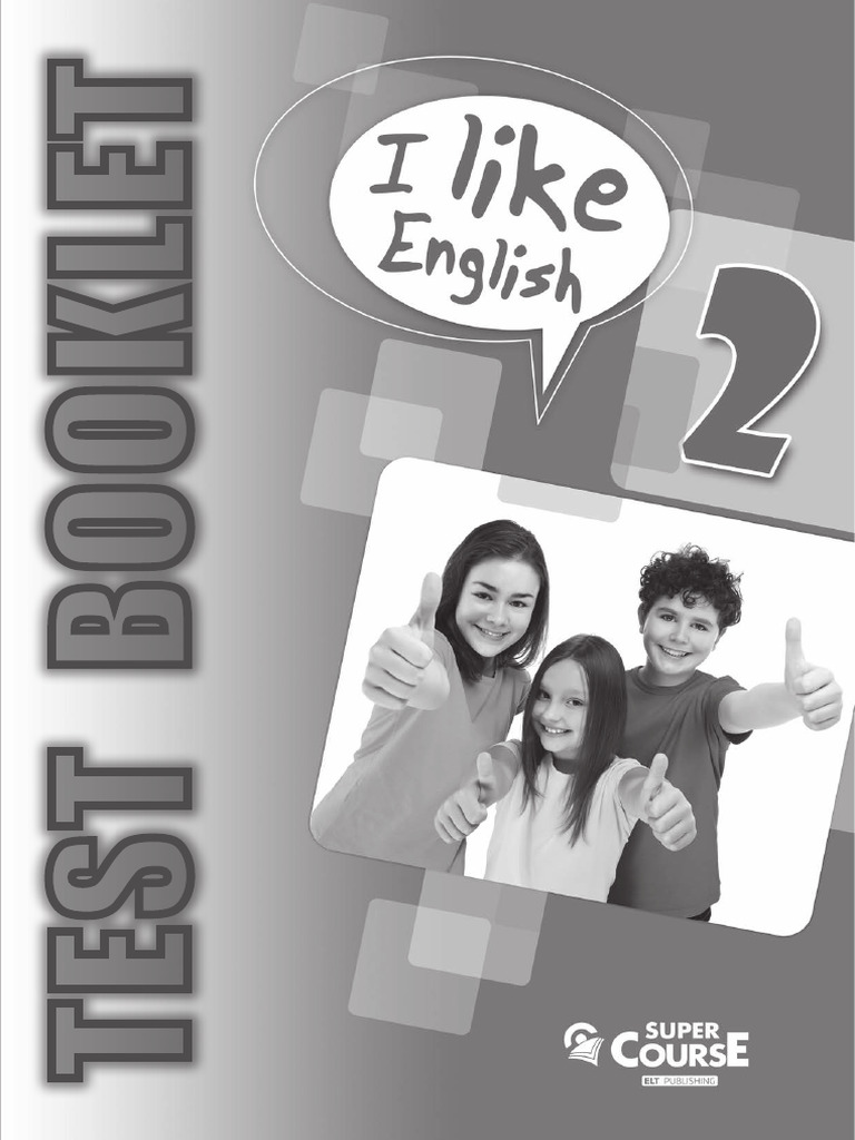 I Like English 2 Student Test | PDF