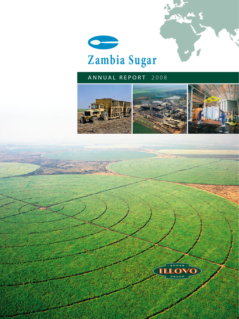 Zambia Sugar PLC Annual Report 2008 | PDF