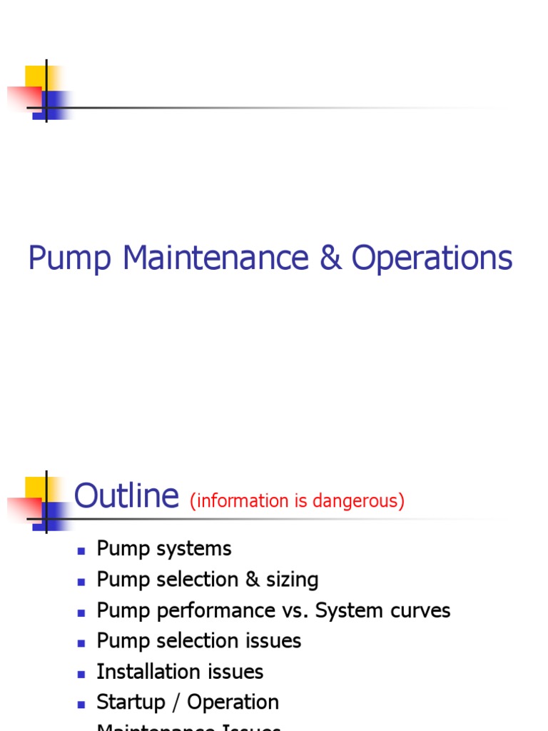 Total Pump Management Guide | PDF