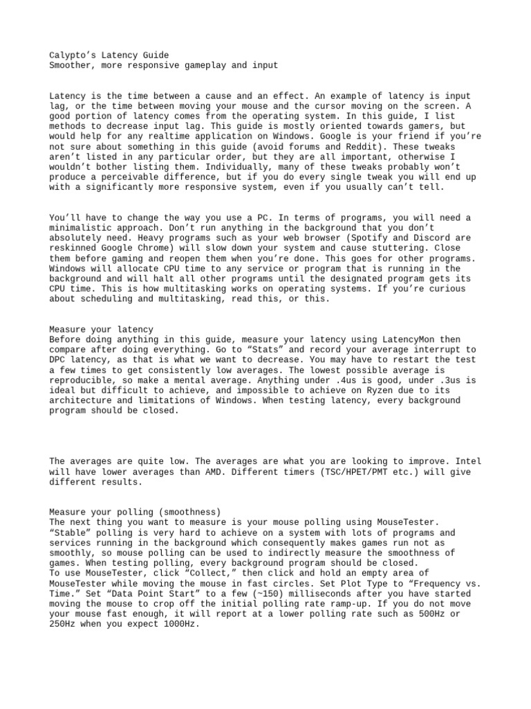 Calypto's Latency Guide | PDF