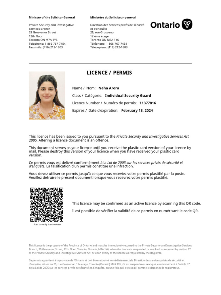 Digital Licence 11377816 | PDF