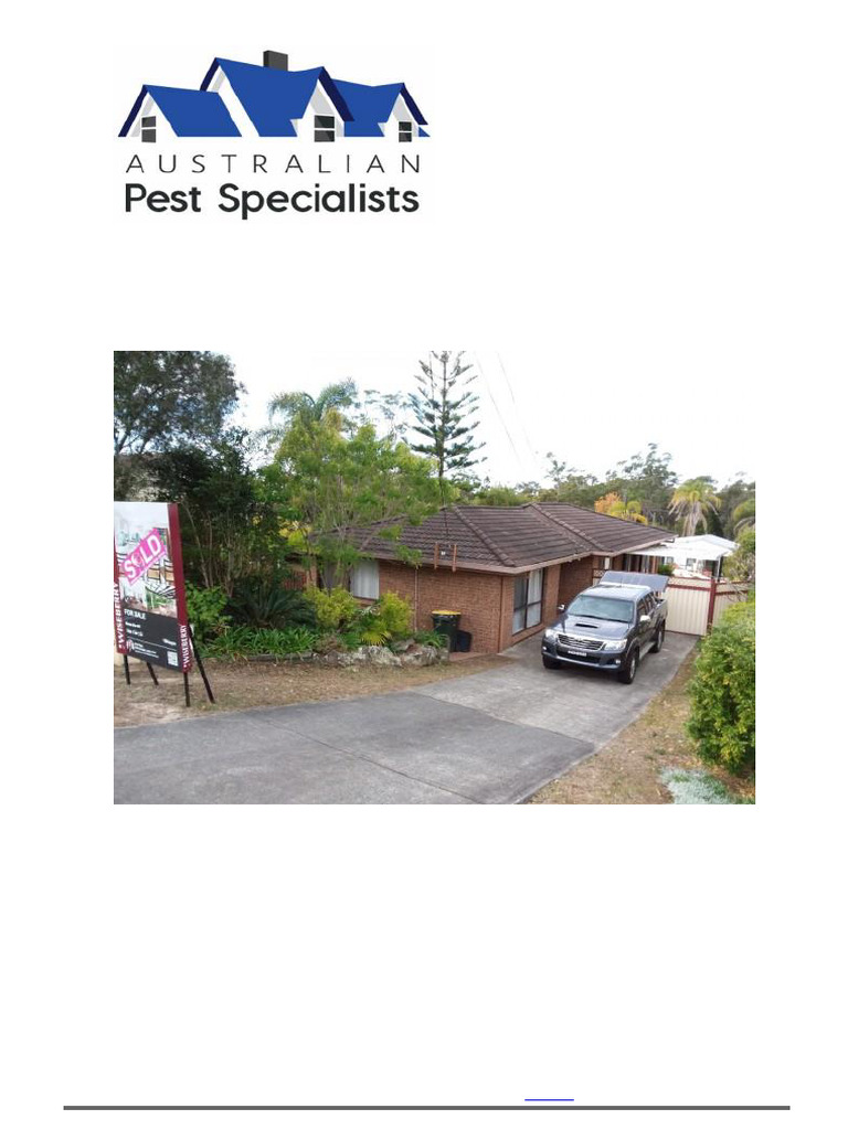 Termite Report New South Wales | PDF