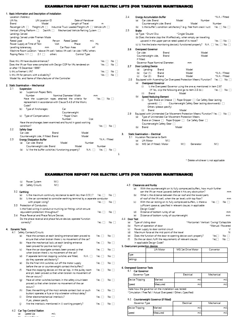 Examination Report For Takeover (Combined) | PDF