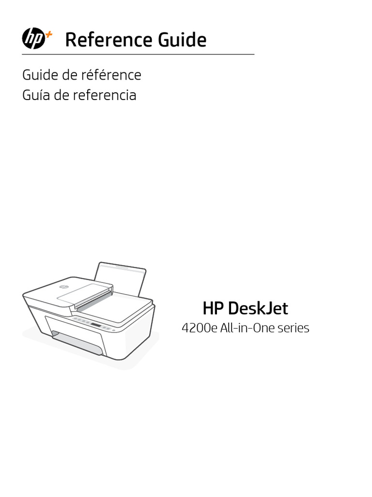 Deskjet 4200e Allinone Serie | PDF