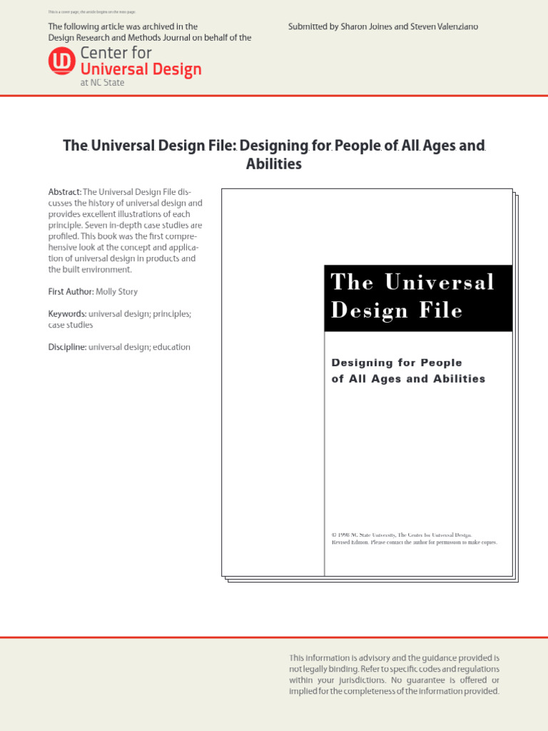 The Universal Design File | PDF