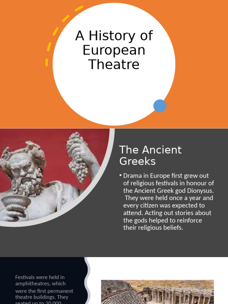 A History of European Theatre | PDF
