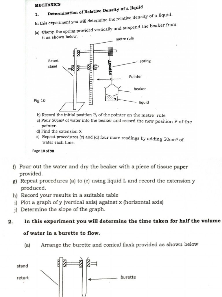 Physics Prac o Level | PDF