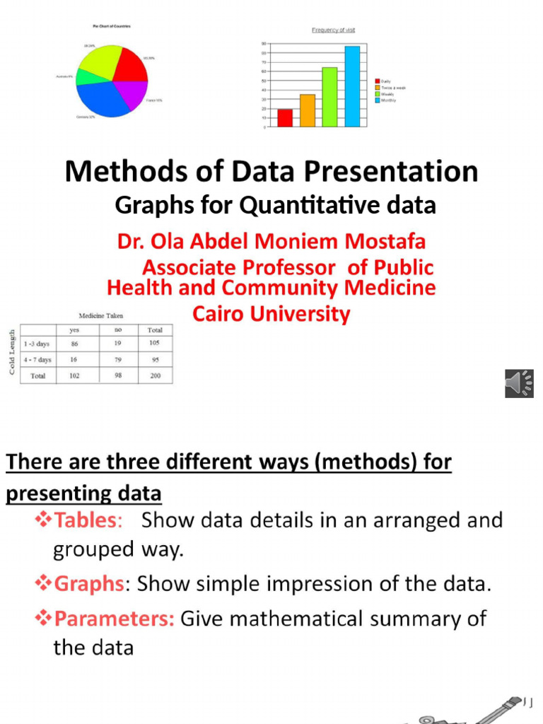 7. Graphs for Quantitative data | PDF