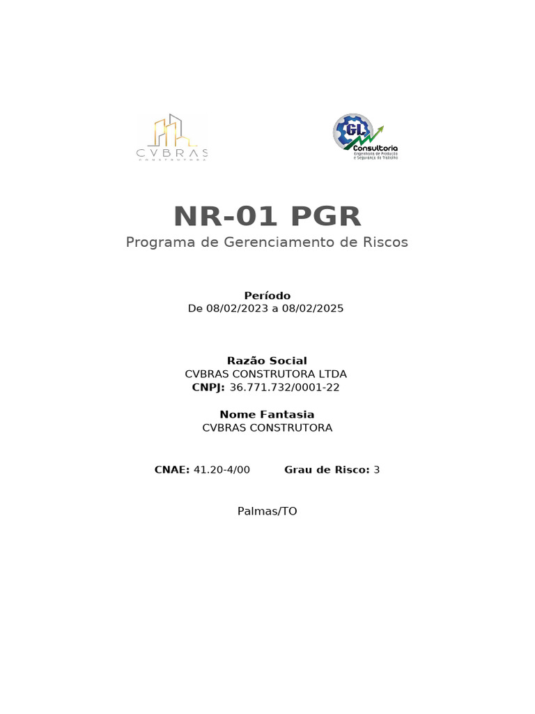 PGR - Cvbras Construtora-Bs7gx - pdf2 | PDF