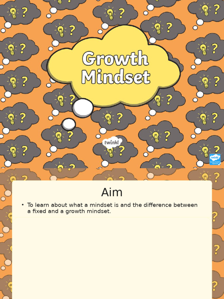 T C 254647 Growth Mindset Powerpoint Ver 3 | PDF