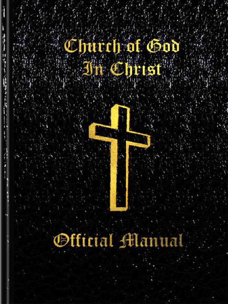 COGIC - OFFICIAL - MANUAL 5x7 W TOC. 4 9 21 | PDF