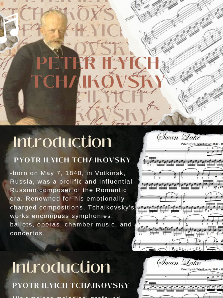 Peter Ilyich Tchaikovsky | PDF