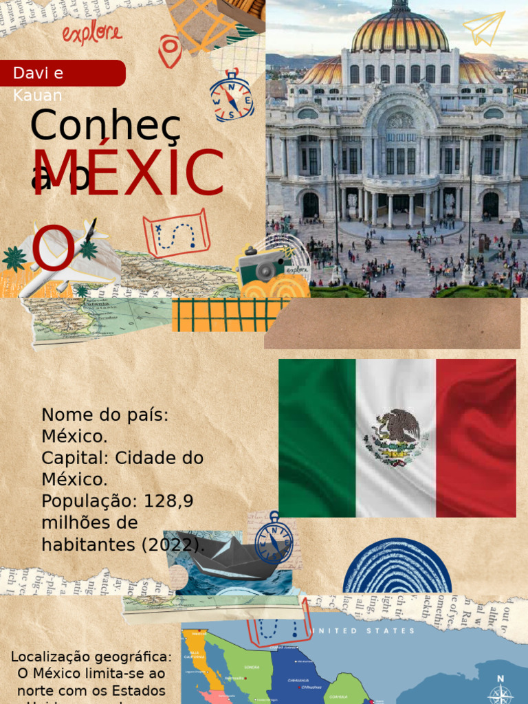 México - 8ºA - Trab. Geografia - Davi e Kauan | PDF
