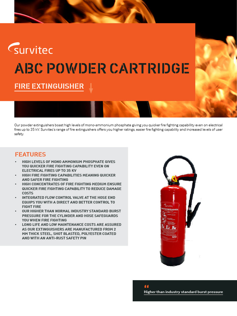 DCP Extinguisher | PDF