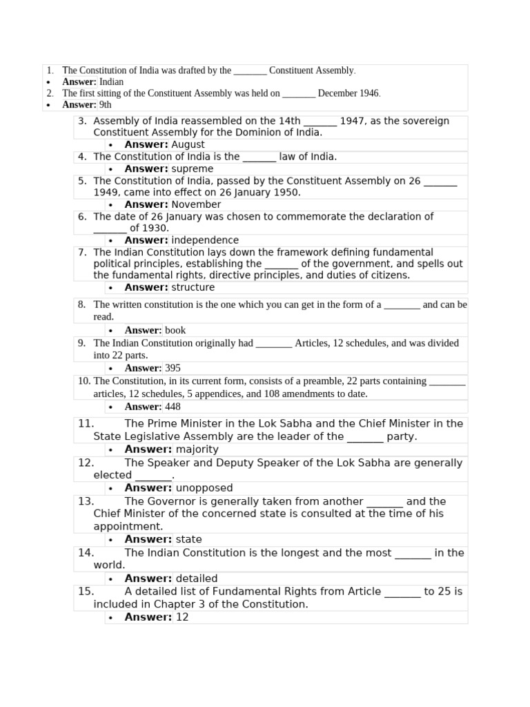 Basic Structure of Constitution Internal | PDF