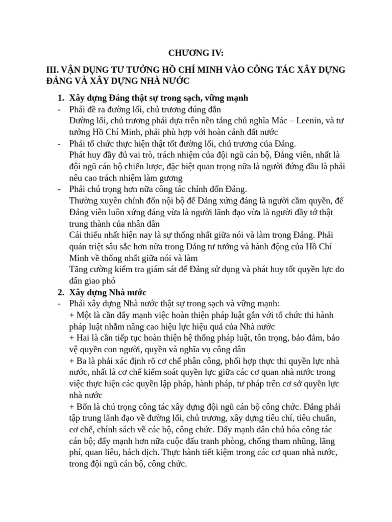 chương 4, phần 3 tthcm | PDF