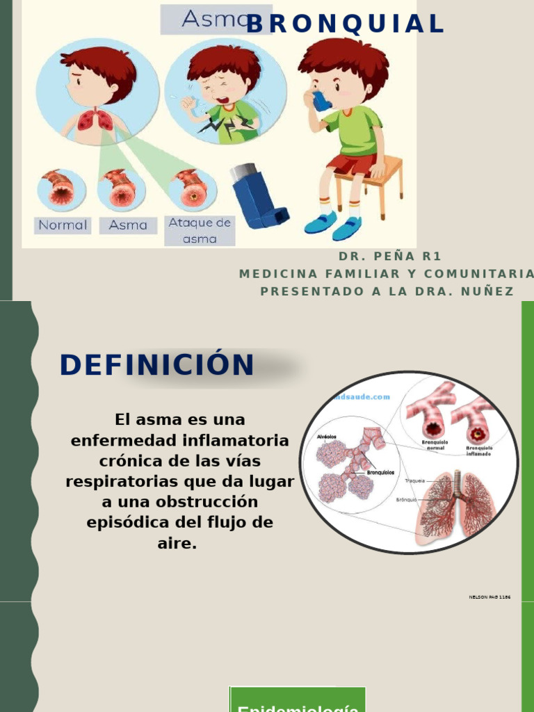Asma Bronquial Expo | PDF | Asma | Medicina CLINICA