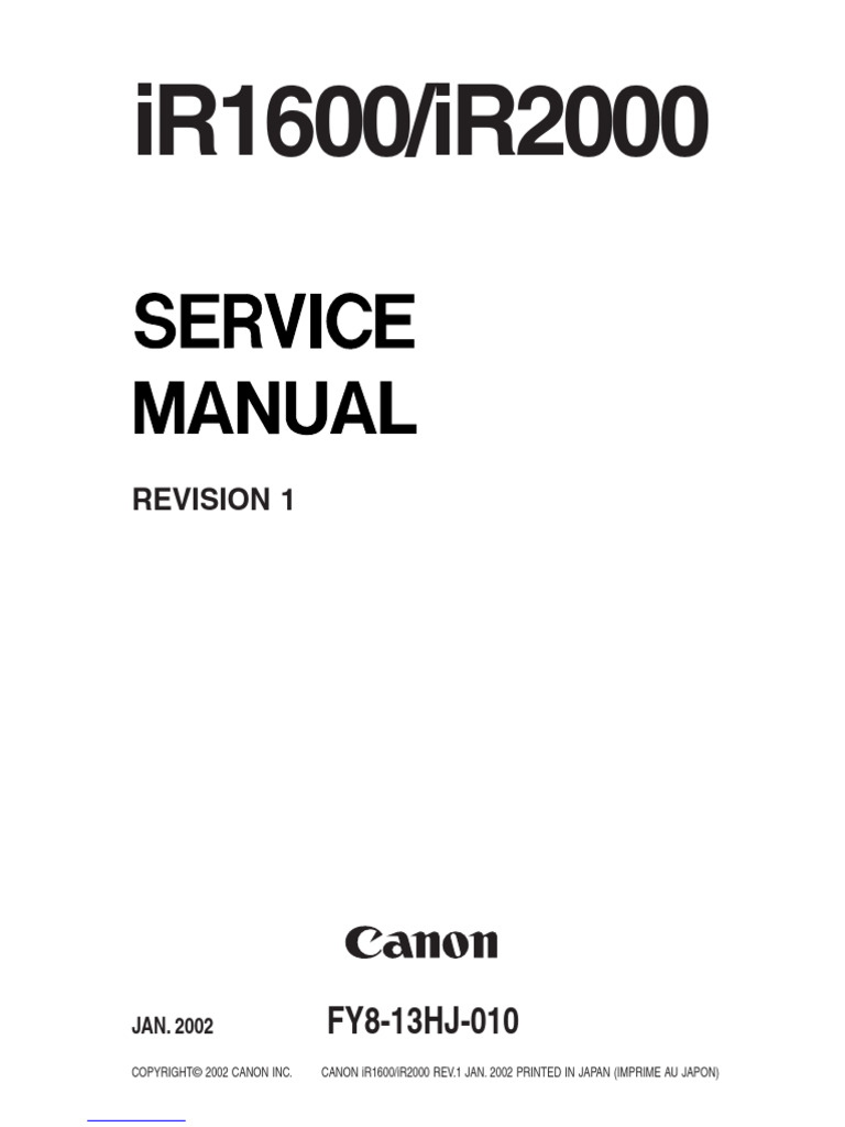 Ir 1600 | PDF