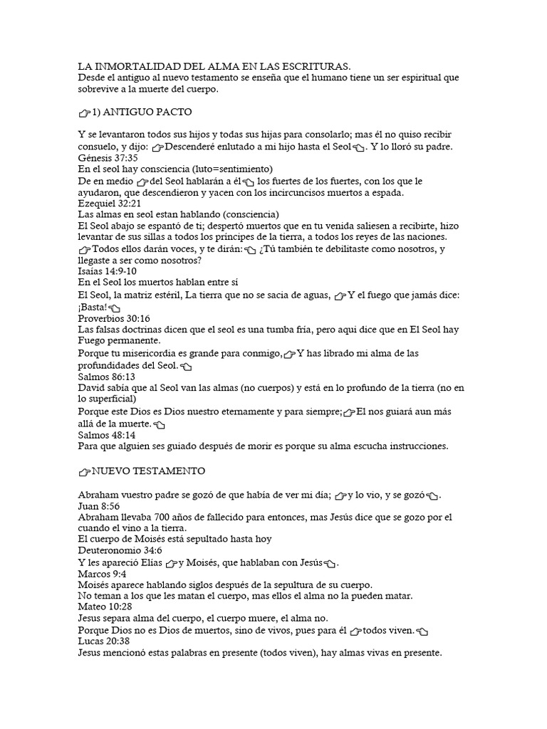 Inmortalidad Del Alma | PDF