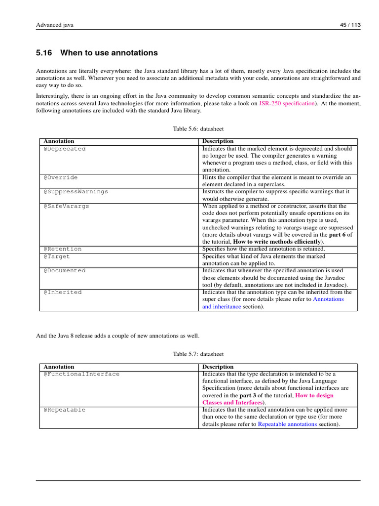 Advanced Java 1 Merged 58 | PDF