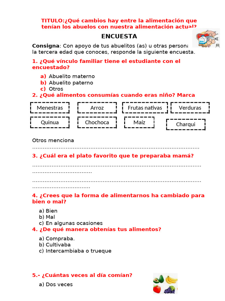 Encuesta Oook | PDF | Bienestar | Cocina, comidas y vino
