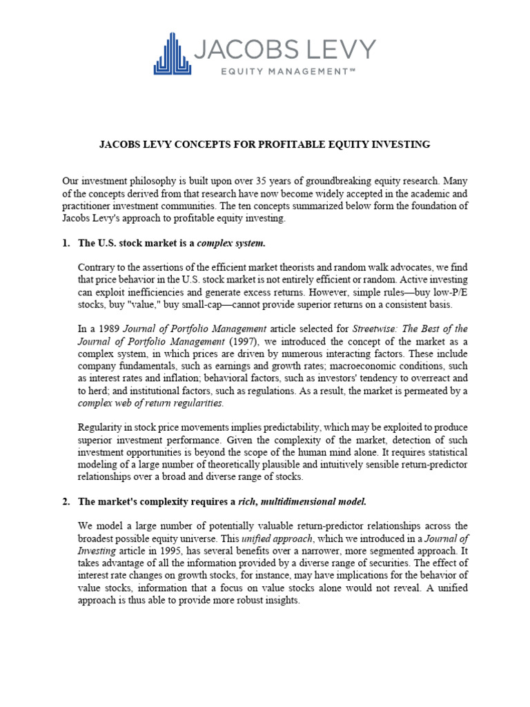 Jacobs_Levy_Investment_Concepts | PDF