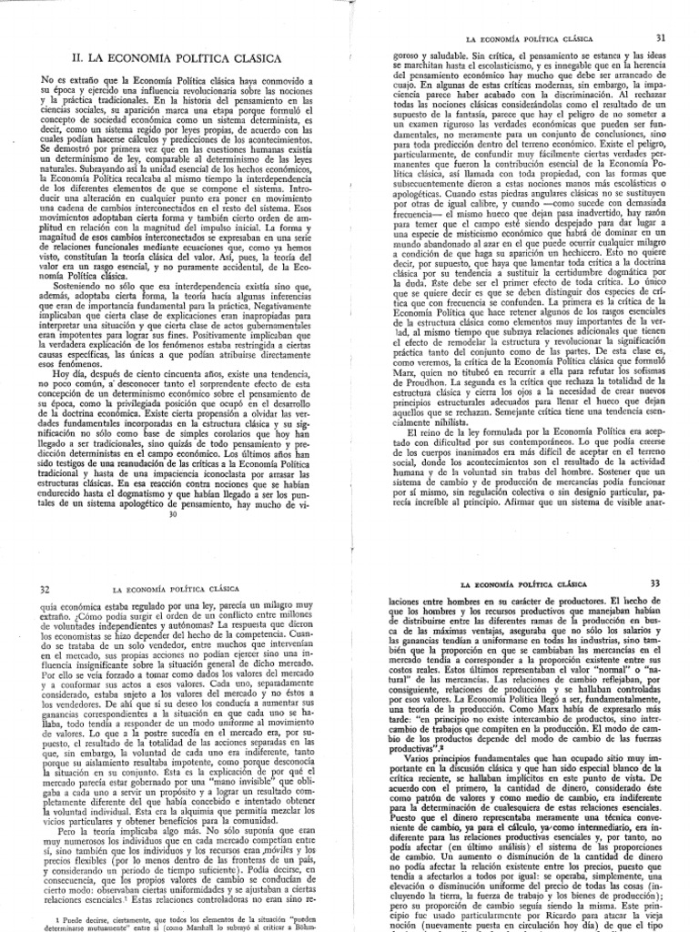 Dobb, Maurice. Economía Política y Capitalismo. FCE. 1961. Cap. II - III - IV | PDF