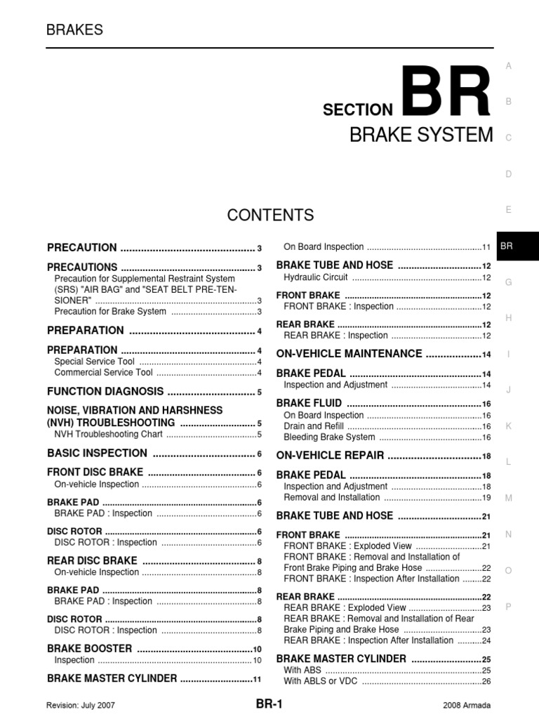 Brake System: Section | PDF