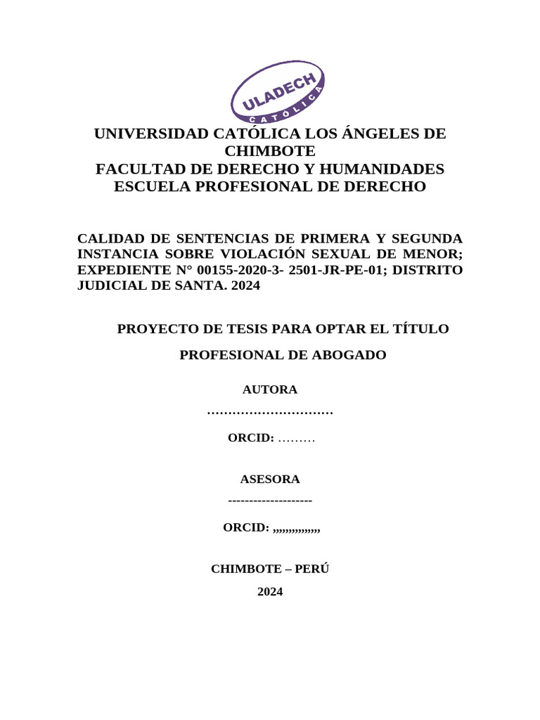 Modelo de Proyecto para Adecuar | PDF