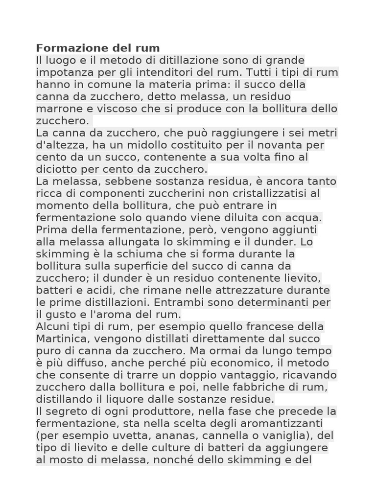 Rum - Sala | PDF