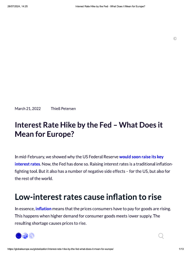 Interest Rates | PDF