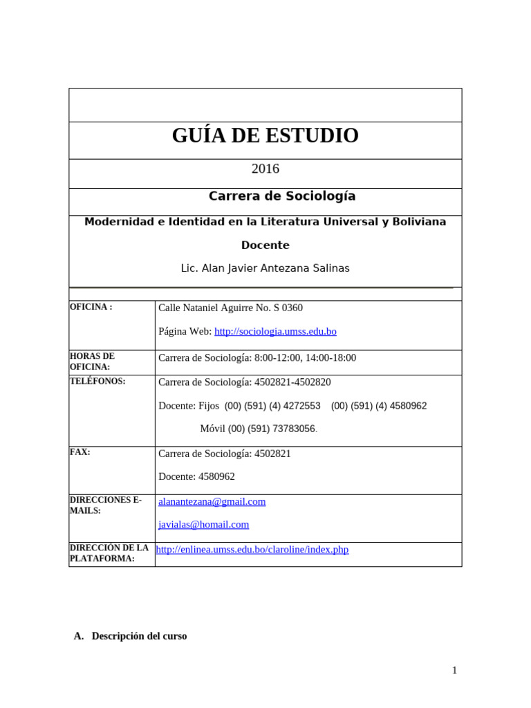 Estructura Básica de La Guía de Estudio | PDF | Evaluación | Ciencias sociales