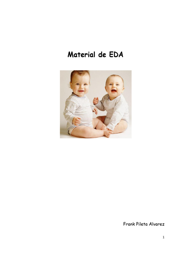 Material de EDA: Frank Pileta Alvarez | PDF