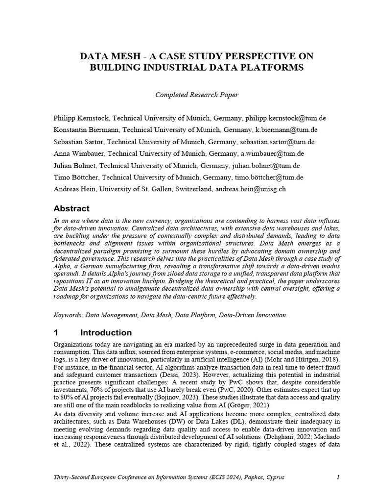 Kernstock Et Al. - 2024 ECIS | PDF