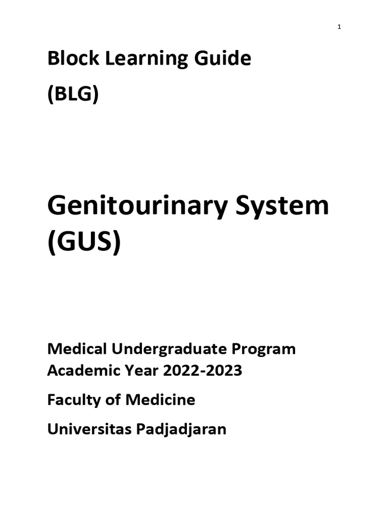 Block Learning Guide GUS 2022 - FINAL | PDF