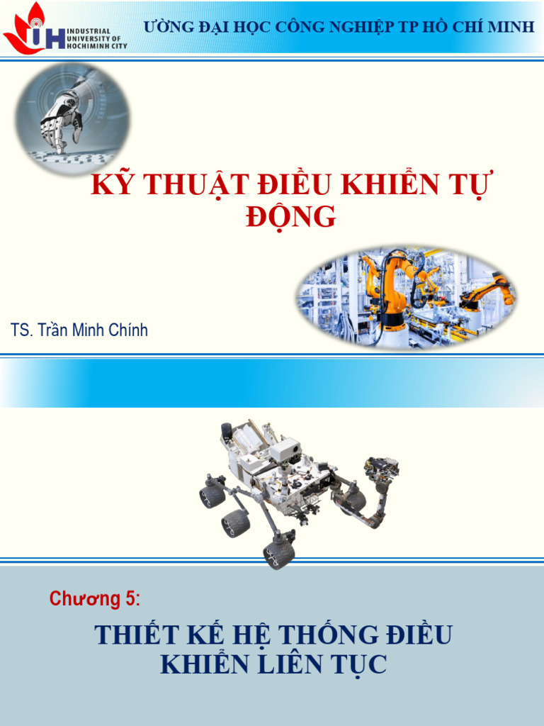 Chapter 5 - Thiet Ke He Thong Dieu Khien Lien Tuc | PDF