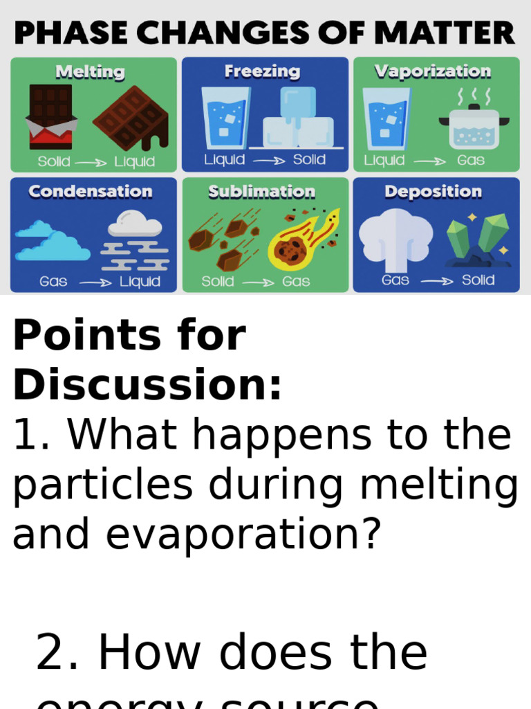 Changes of Phase of Matter | PDF