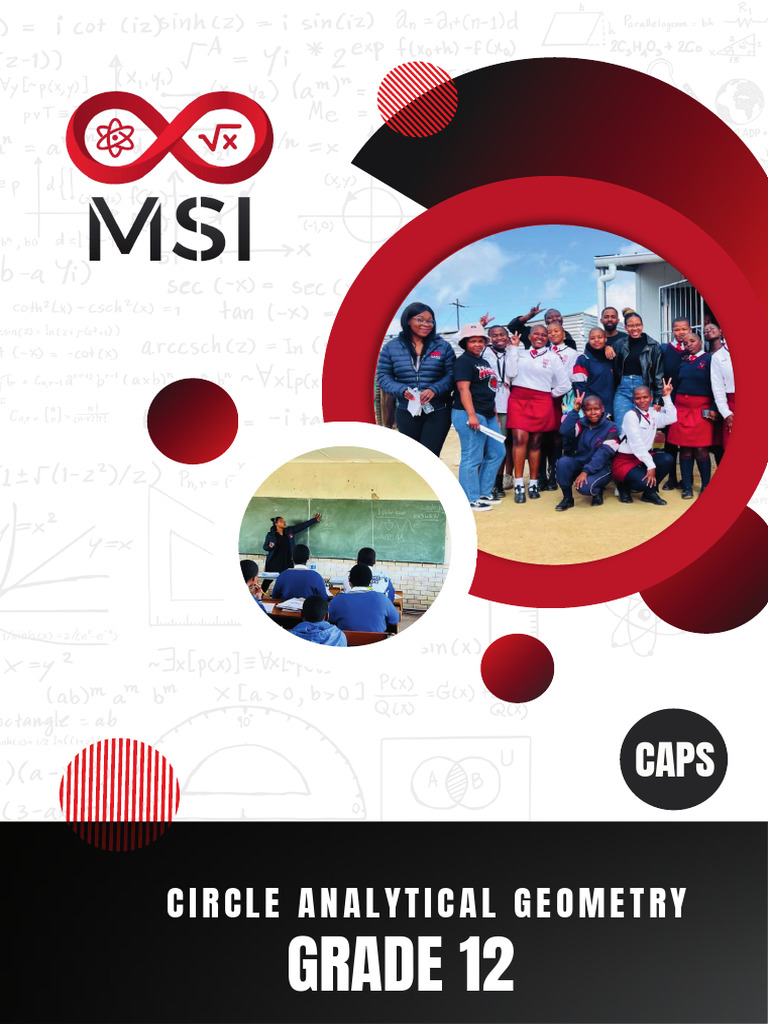 Circle Analytical Geometry Booklet | PDF