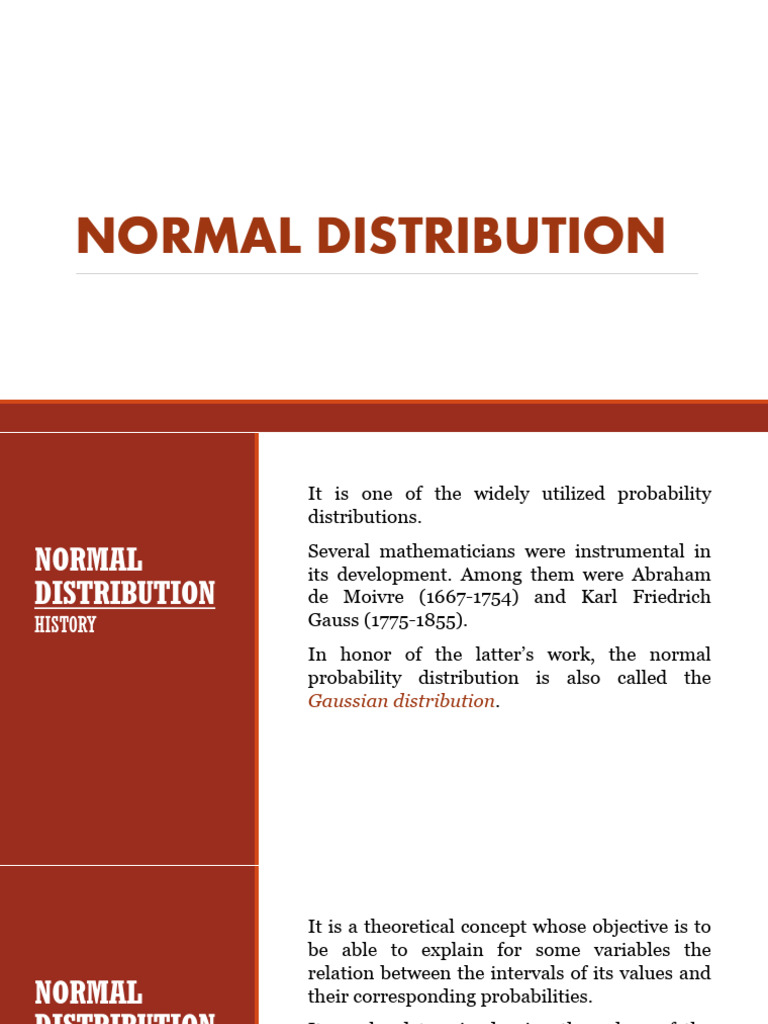 Normal Distribution | PDF