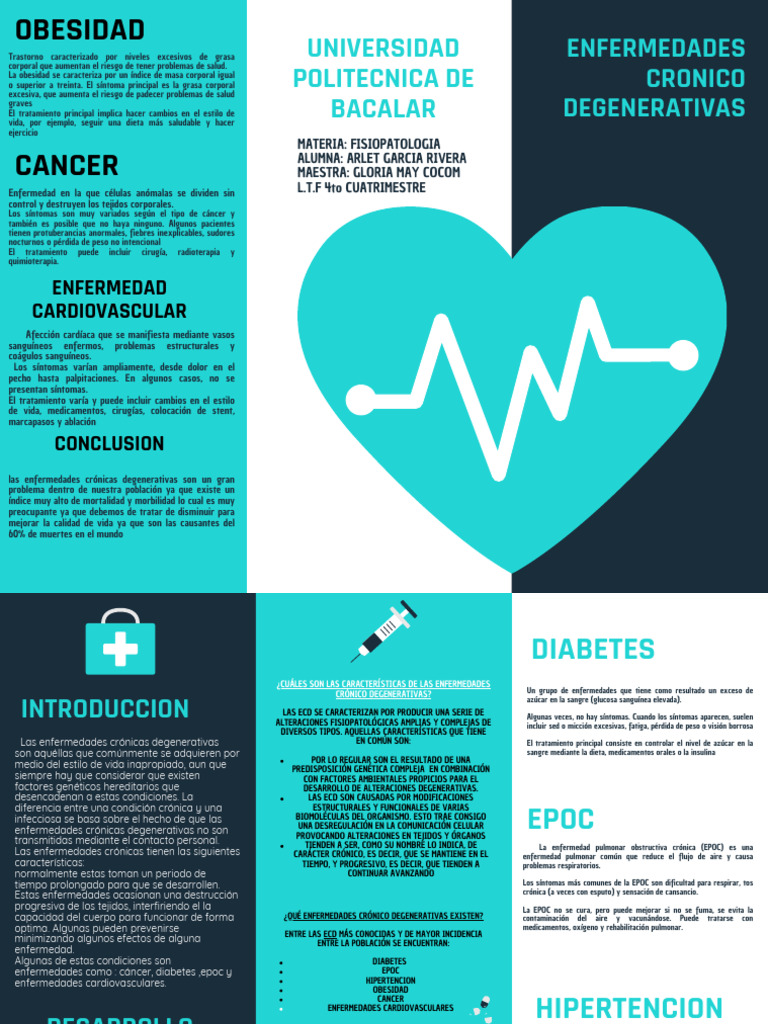 Triptico de Fisiopatologia | PDF